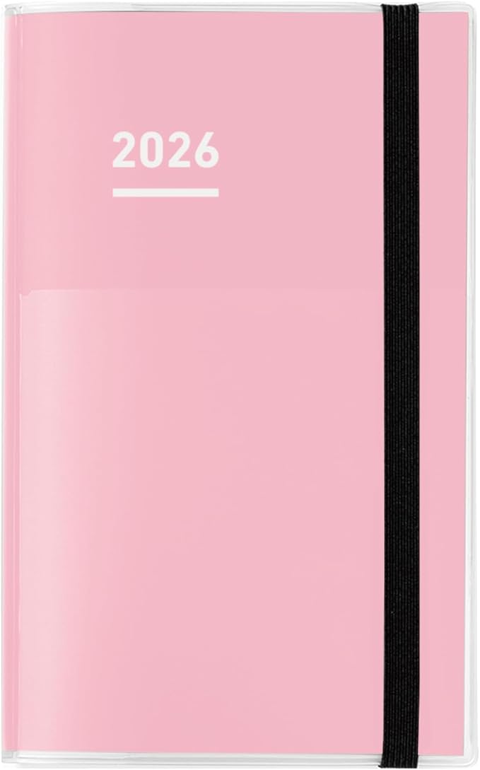 Kokuyo Jibun Notebook First Kit 2026 Monthly Weekly A5 Slim Pink Ni-JF ...