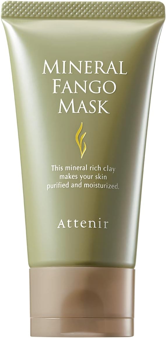 ATTENIR Mineral Fango Mask (2.8 oz (80 g) / Approx. 16 Doses / Faint H ...