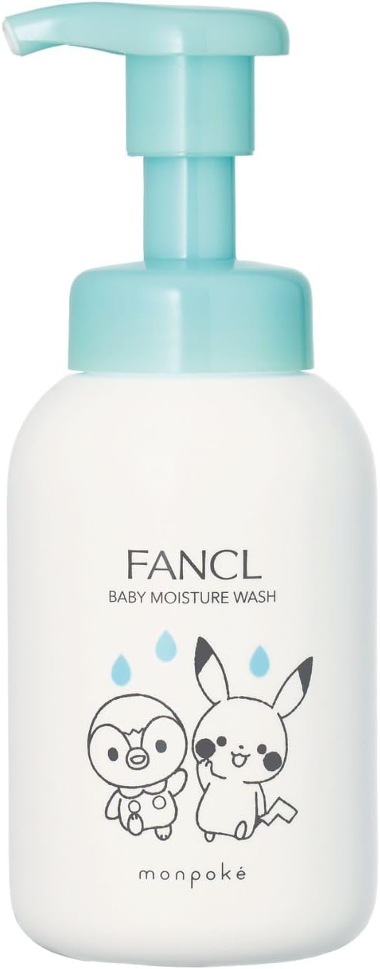 FANCL Baby Whole Body Foam Wash, Monpoke Limited Design,Body Soap, Add ...