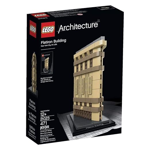 Lego Architecture 21023 - Flatiron Building – Unbox Japan