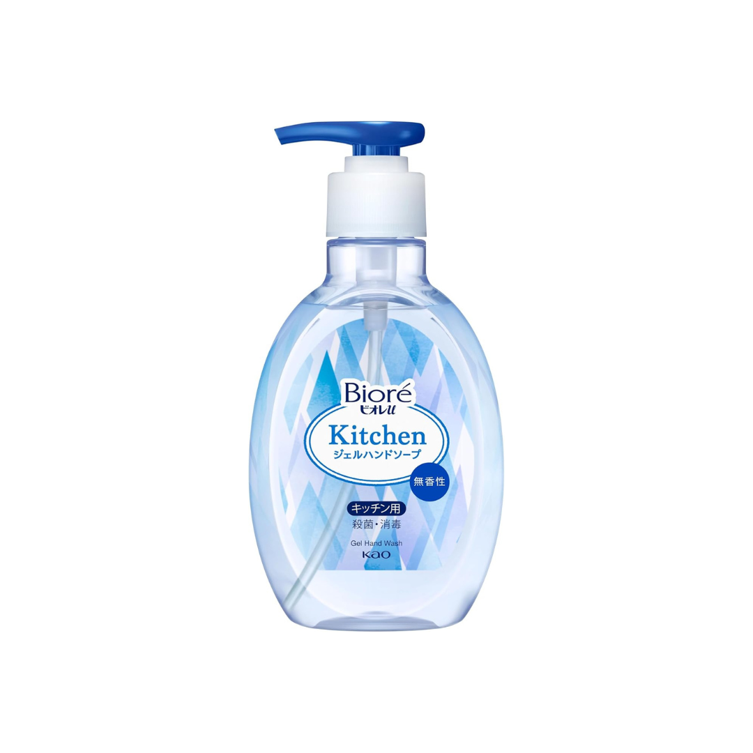 Biore Kitchen Hand Gel Soap Pump, Unscented – Unbox Japan