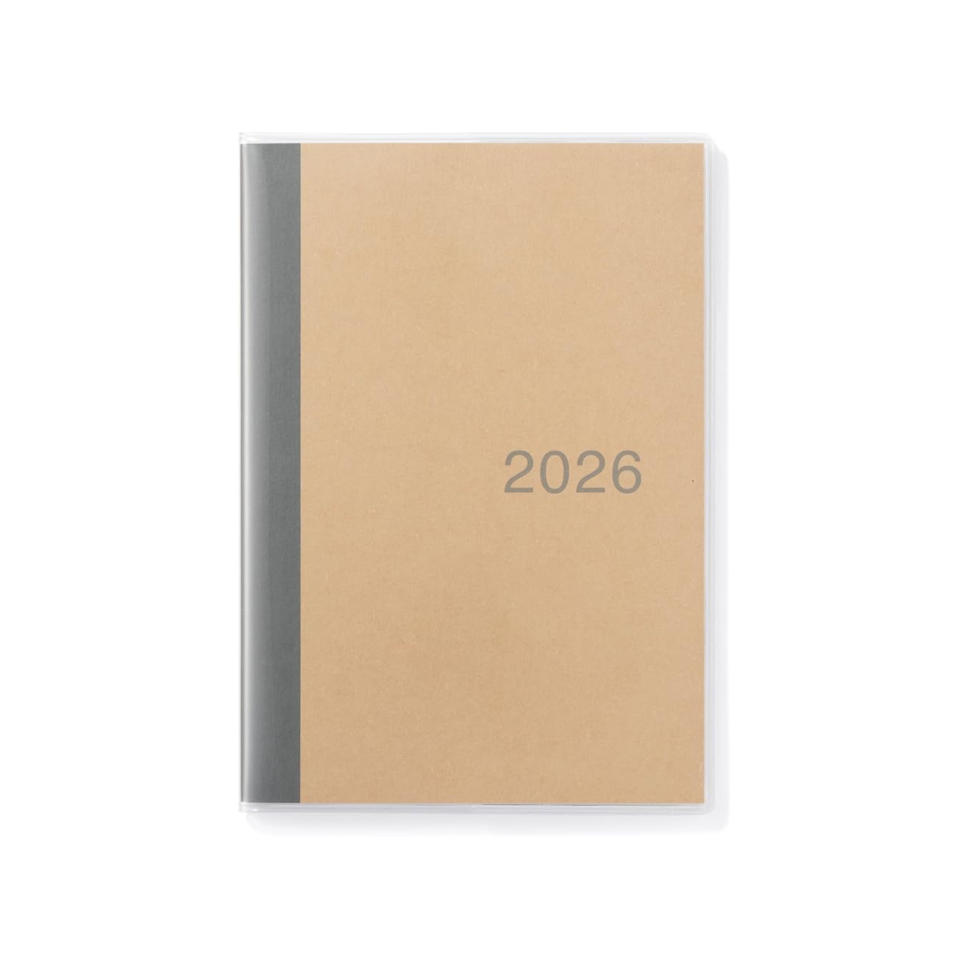 MUJI 84854491 2026 B6 Monthly Planner, Starts on December 2025 – Unbox ...